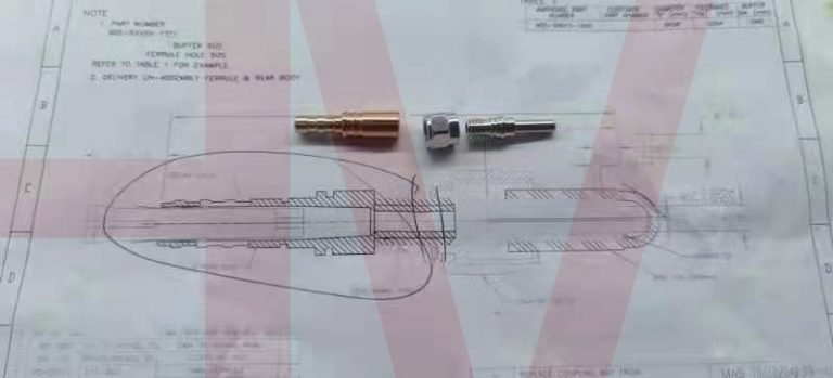 Steel Ferrule for SMA Connector - 3V-TECH