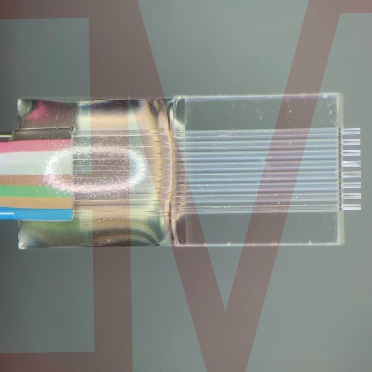 Custom fiber-protruding array - 3V-TECH